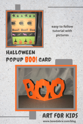 How to make the perfect boo popup Halloween greeting card