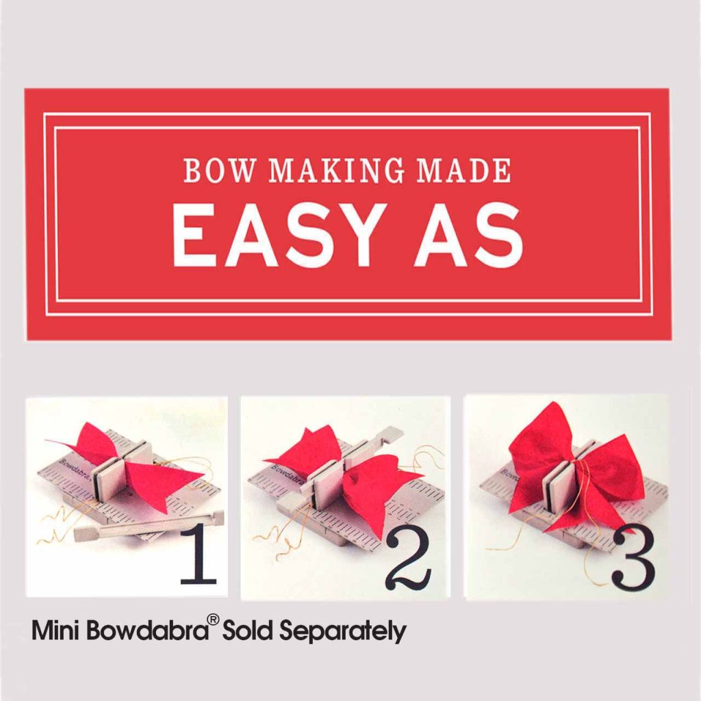 Hair Bow Making Tool and Ruler Kit for the Mini Bowdabra