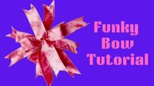 How to Make a fun and easy Funky Style Bow - Bowdabra